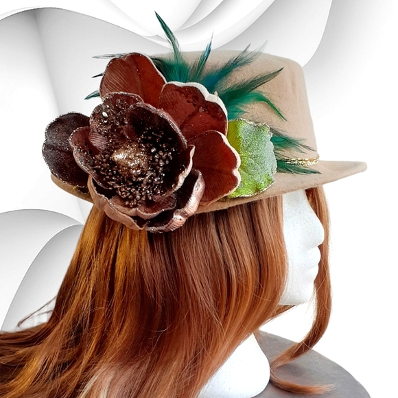 Groovy Glam | Accessories | Groovy Glam Handcrafted Embellished Floral ...